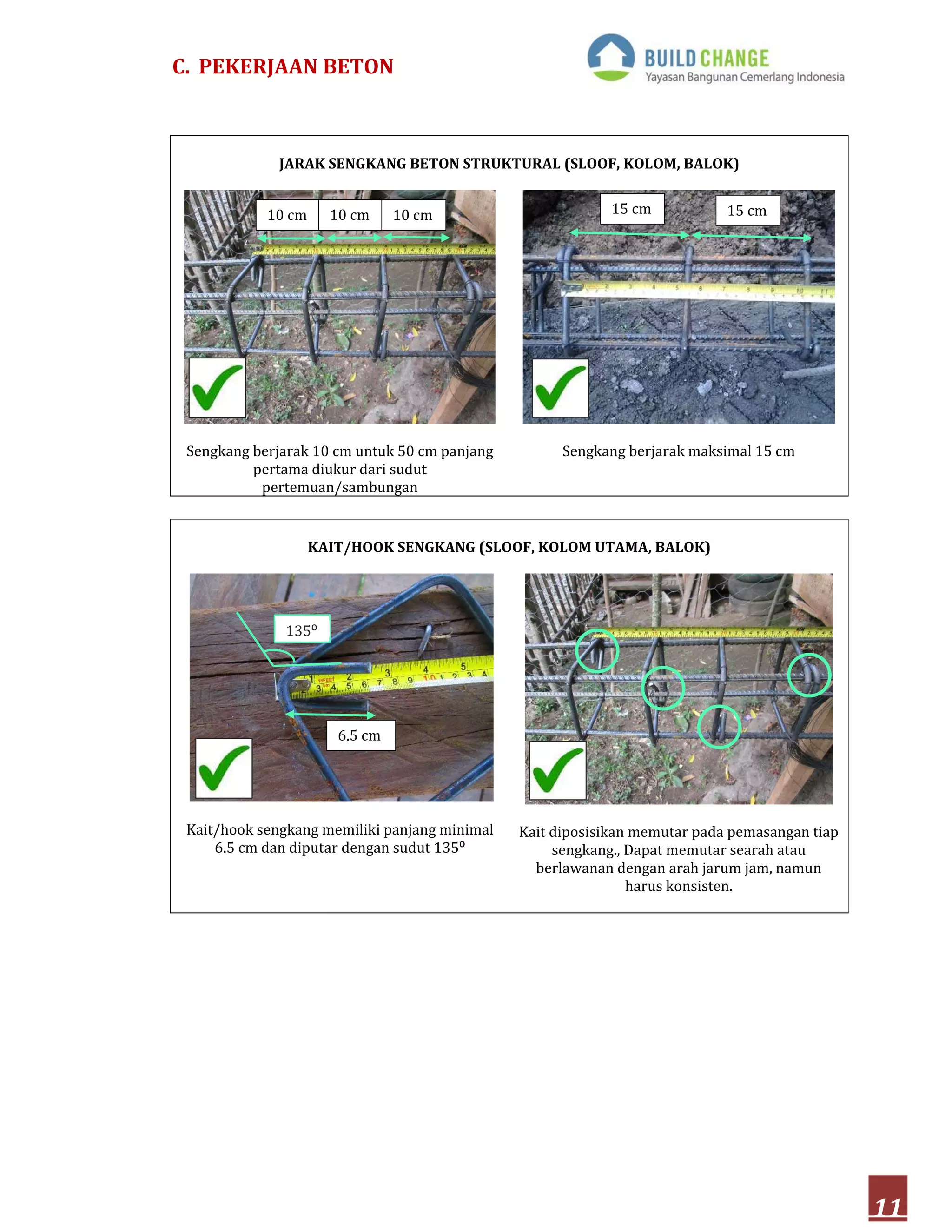Rumah rangka kayu dengan dinding kawat anyam plesteran | PDF