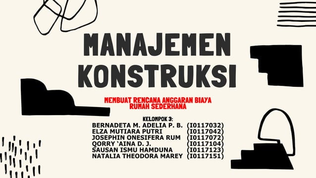 Rab Rumah Sederhana Kelompok 3 Ppt