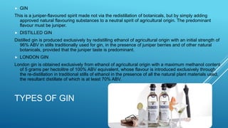 RUM AND GIN | PPTX