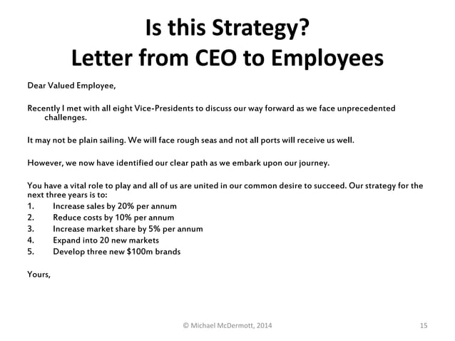 Rumelt strategy is not goal setting | PPT