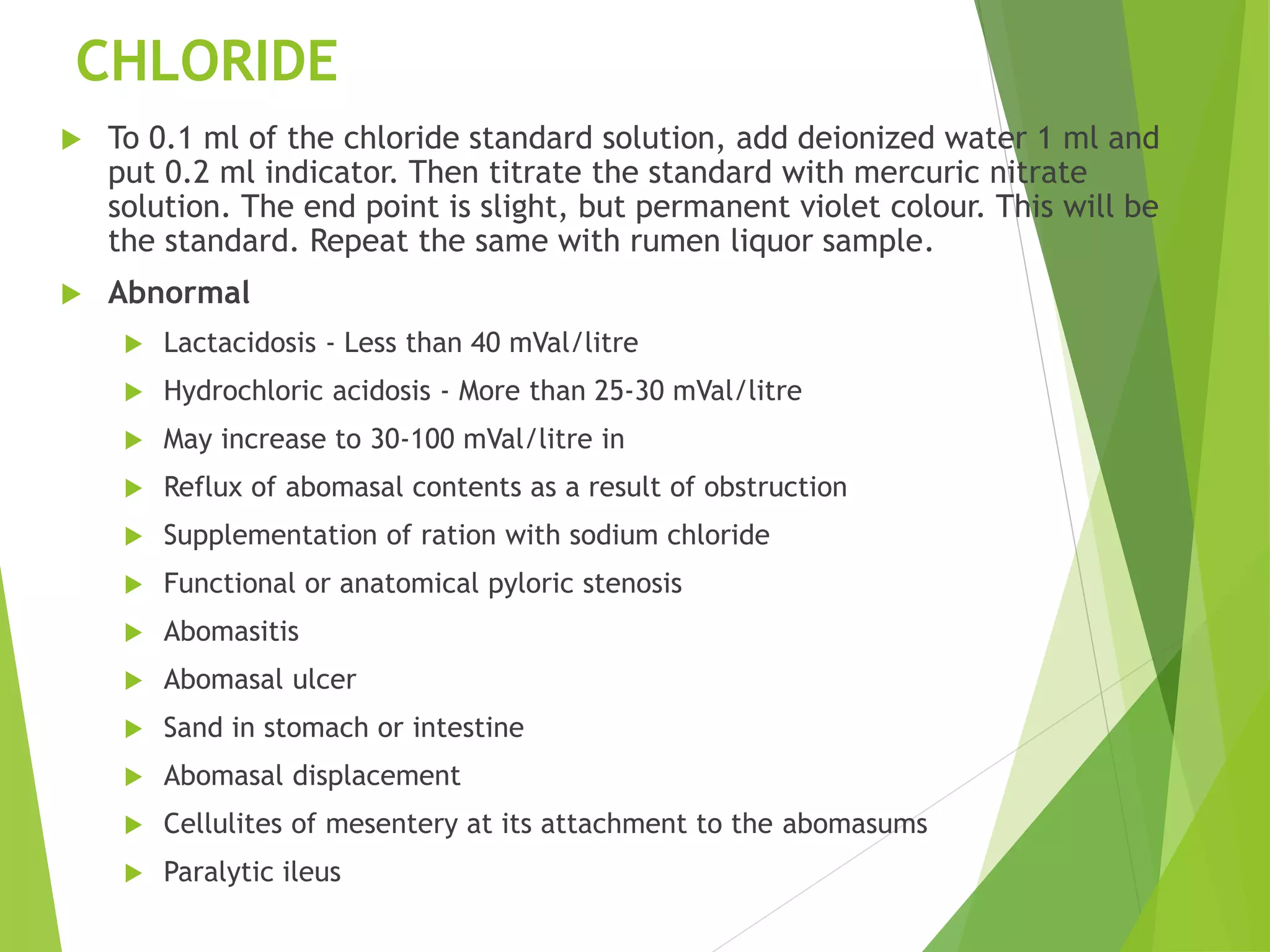 Rumen fluid examination | PPTX