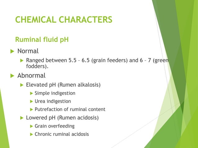Rumen fluid examination | PPTX