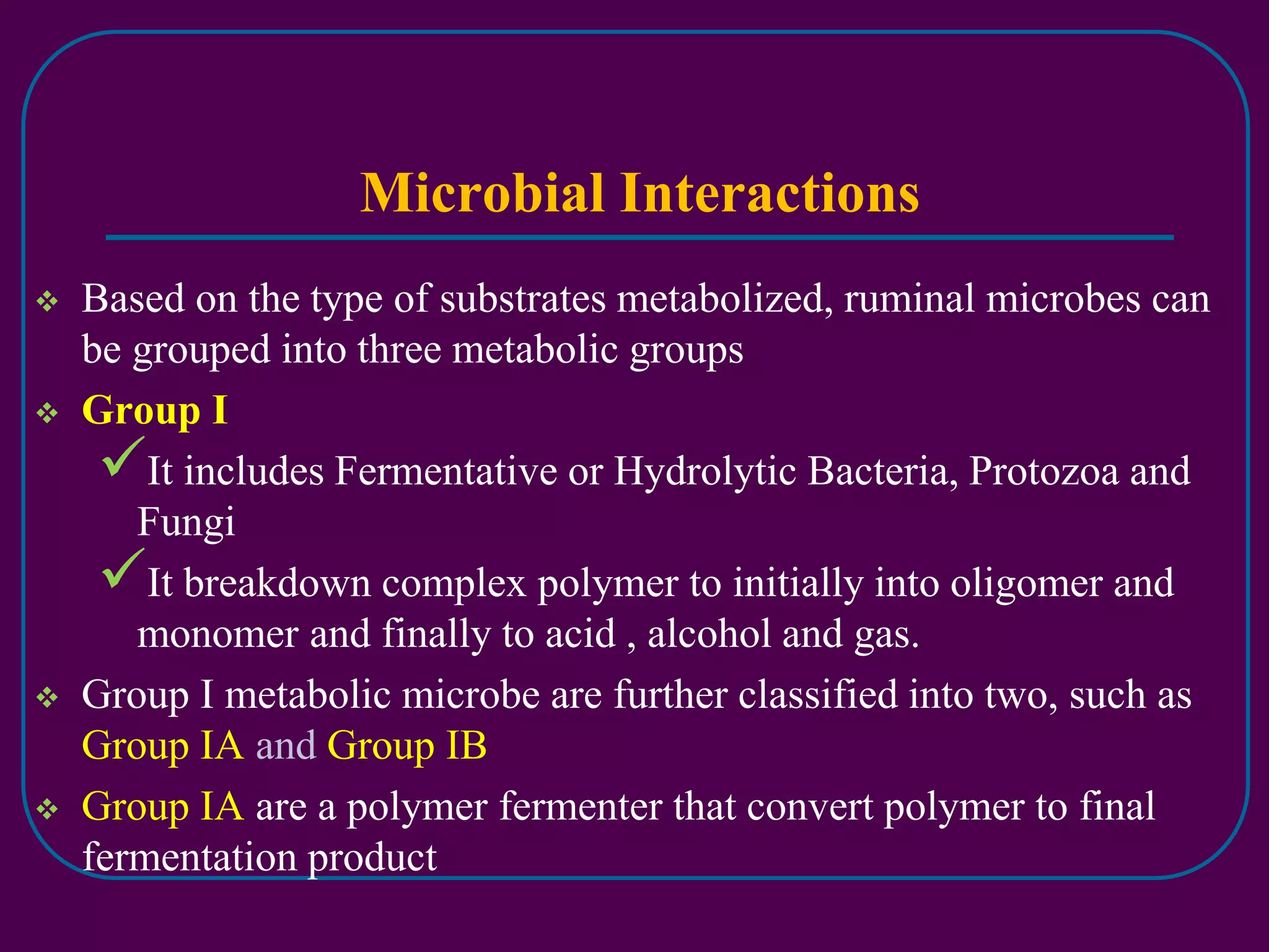 Rumen microbiology | PPT