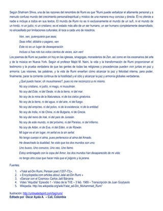 Yalal ad-Din Muhammad Rumi | PDF