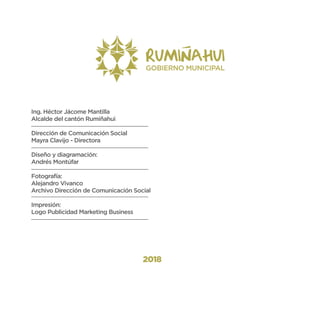 Rumiñahui 80-años-de-cantonizacion | PDF