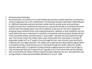 Ruminal fluid | PPTX