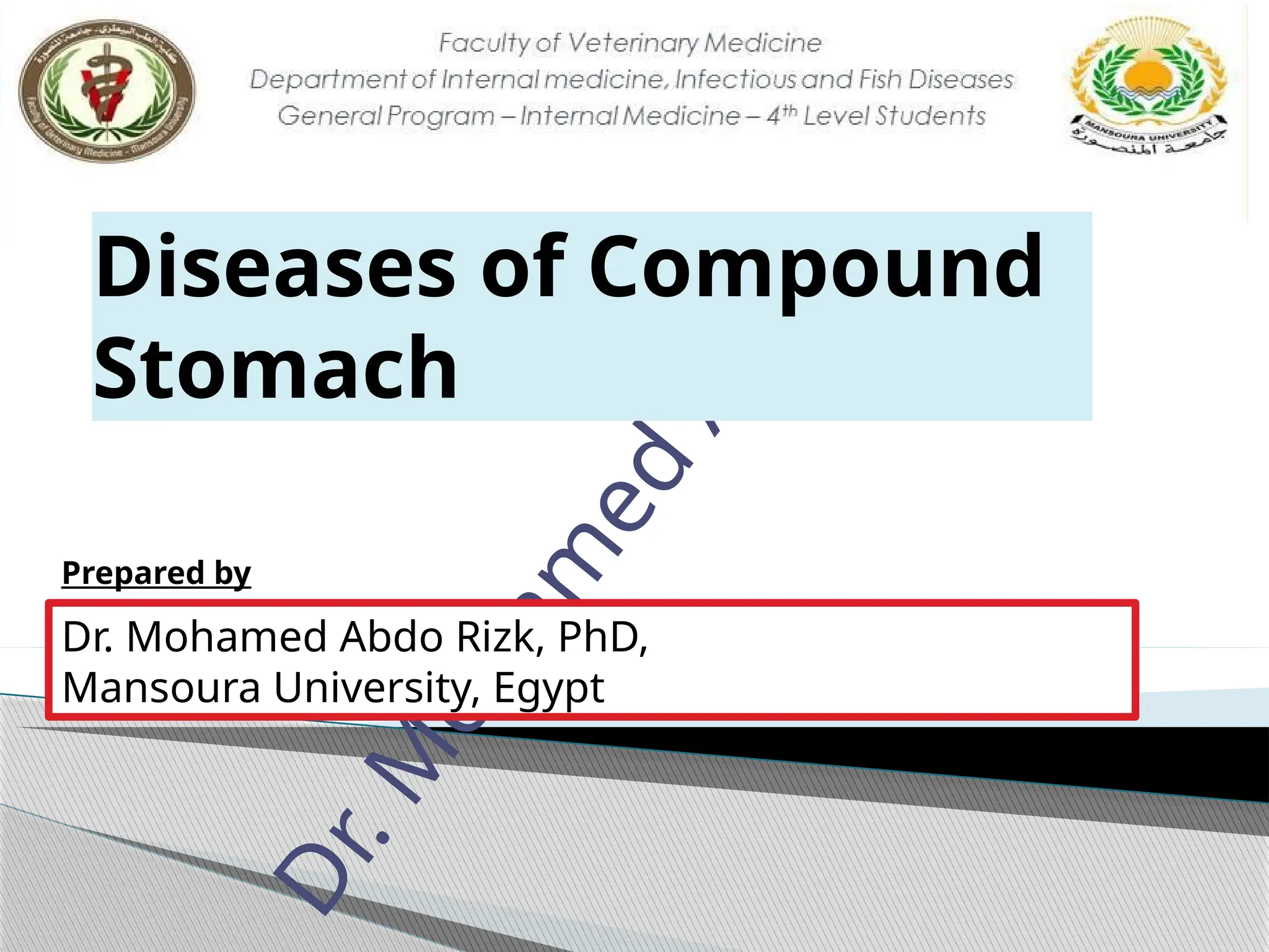 Ruminal tympany- bloat- Meteorism-Mohamed A. RIZK.pptx