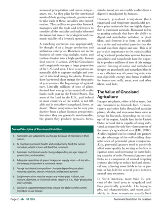 Ruminant Nutrition for Graziers | PDF