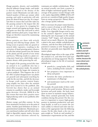 Ruminant Nutrition for Graziers | PDF