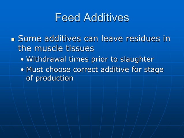 Ruminant feed additives | PDF