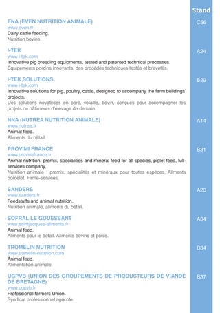 SPACE 2019 : Ruminants | PDF