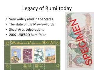 Mawlānā Jalāl ad-Dīn Rūmī Presentation | PPTX