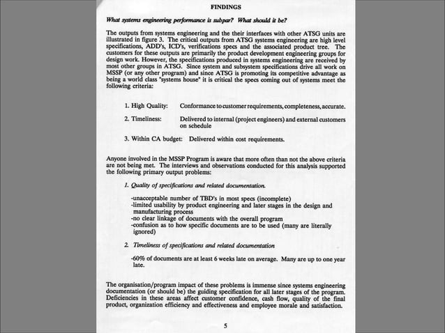 Early Rummler Case Study | PPT