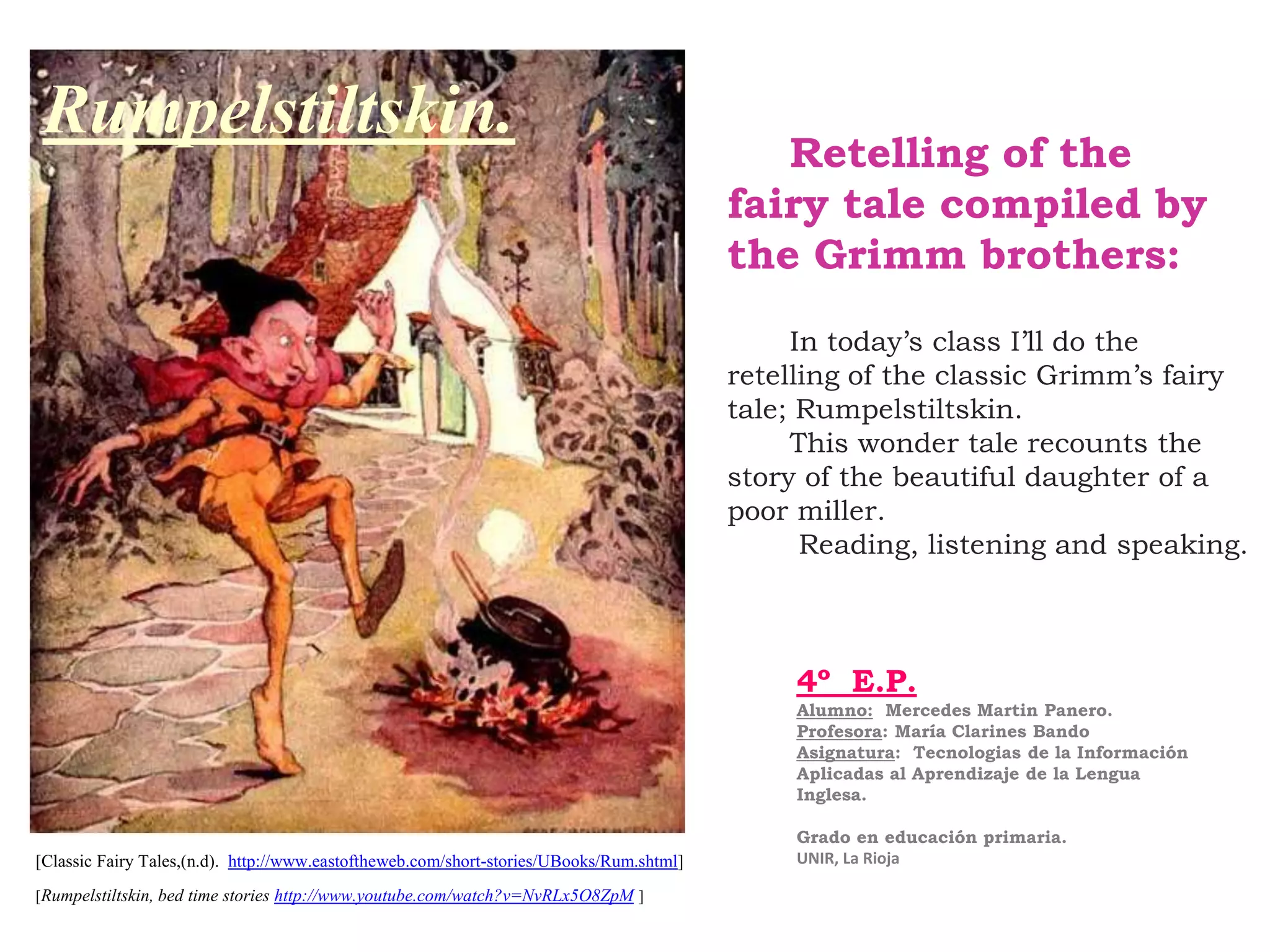 Rumpelstiltskin | PPTX