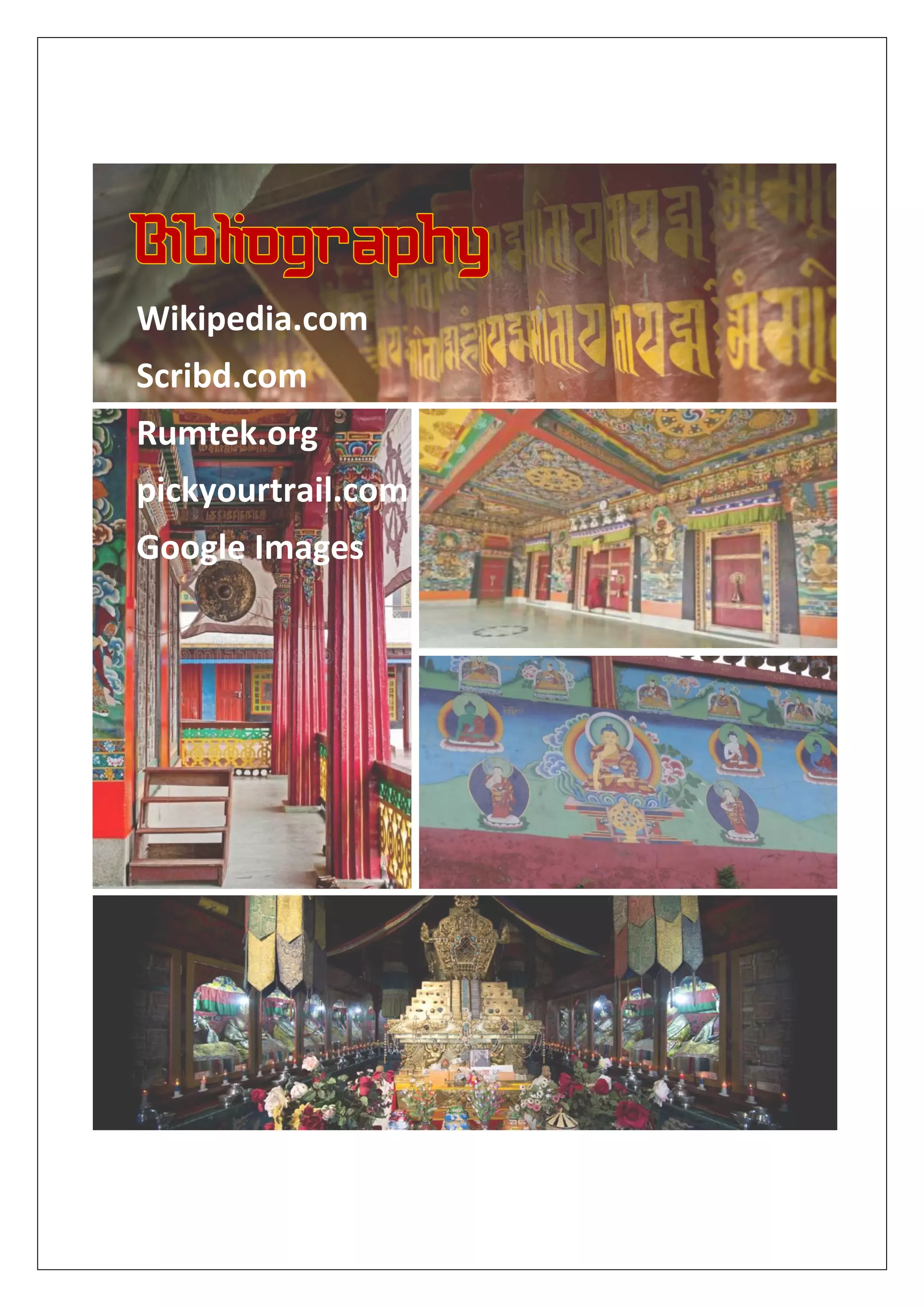 Rumtek Monastery Architecture | PDF