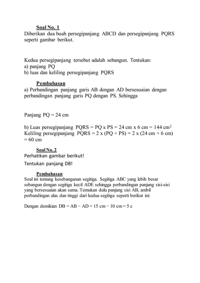Rumus Matematika | PDF