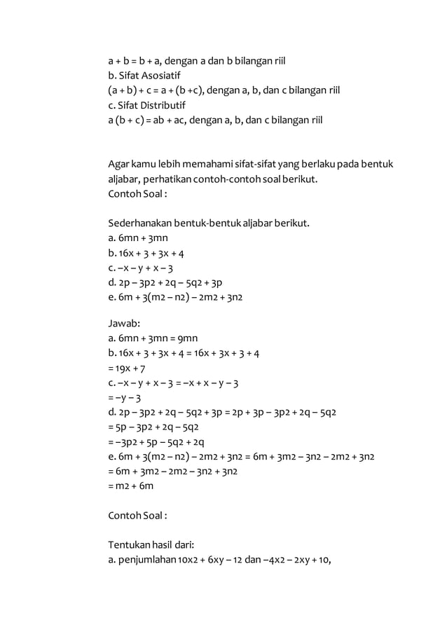 Rumus Matematika | PDF