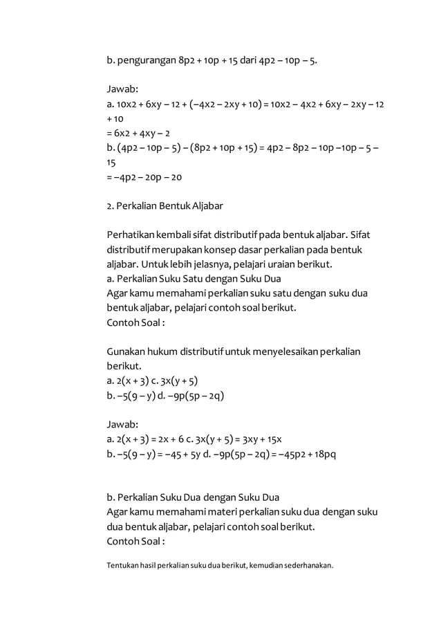 Rumus Matematika | PDF