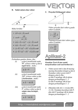 Rumus cepat-matematika-vektor | PDF