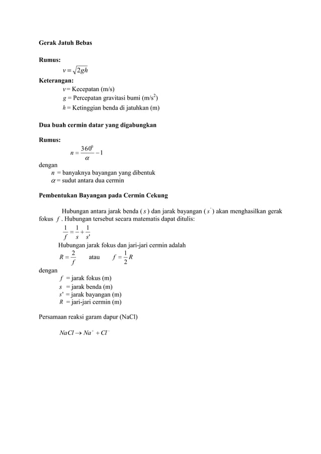 Latihan 3 TIK_Rumus rumus | PDF