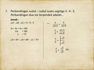 Rumus-Rumus Segitiga | PPTX