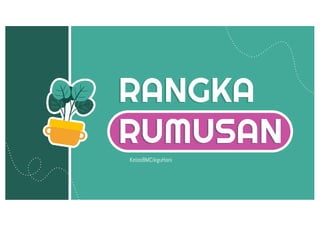 Rumusan | PDF