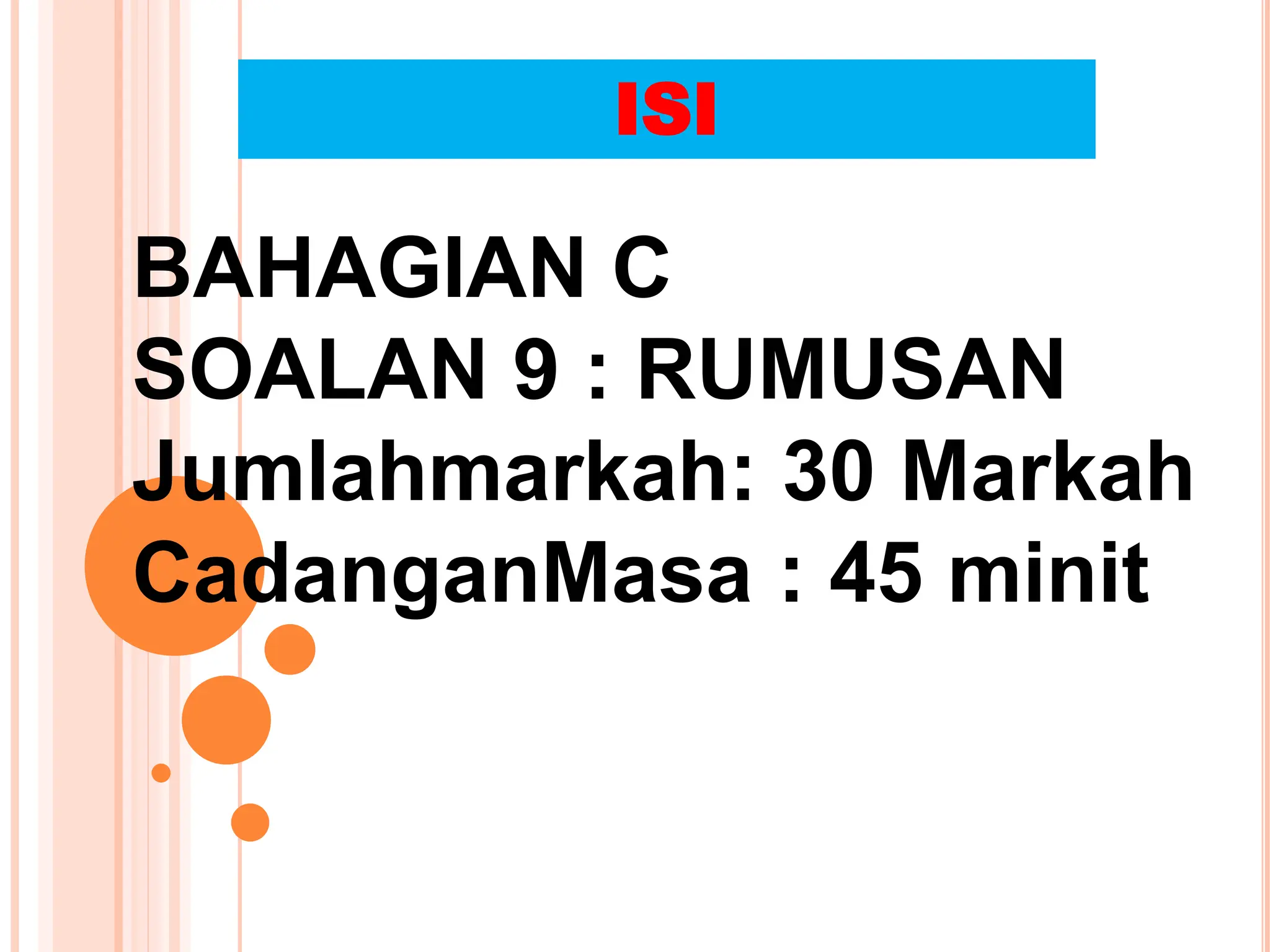 TEKNIK MENULIS RUMUSAN B MELAYU KERTAS 2 SPM | PPTX