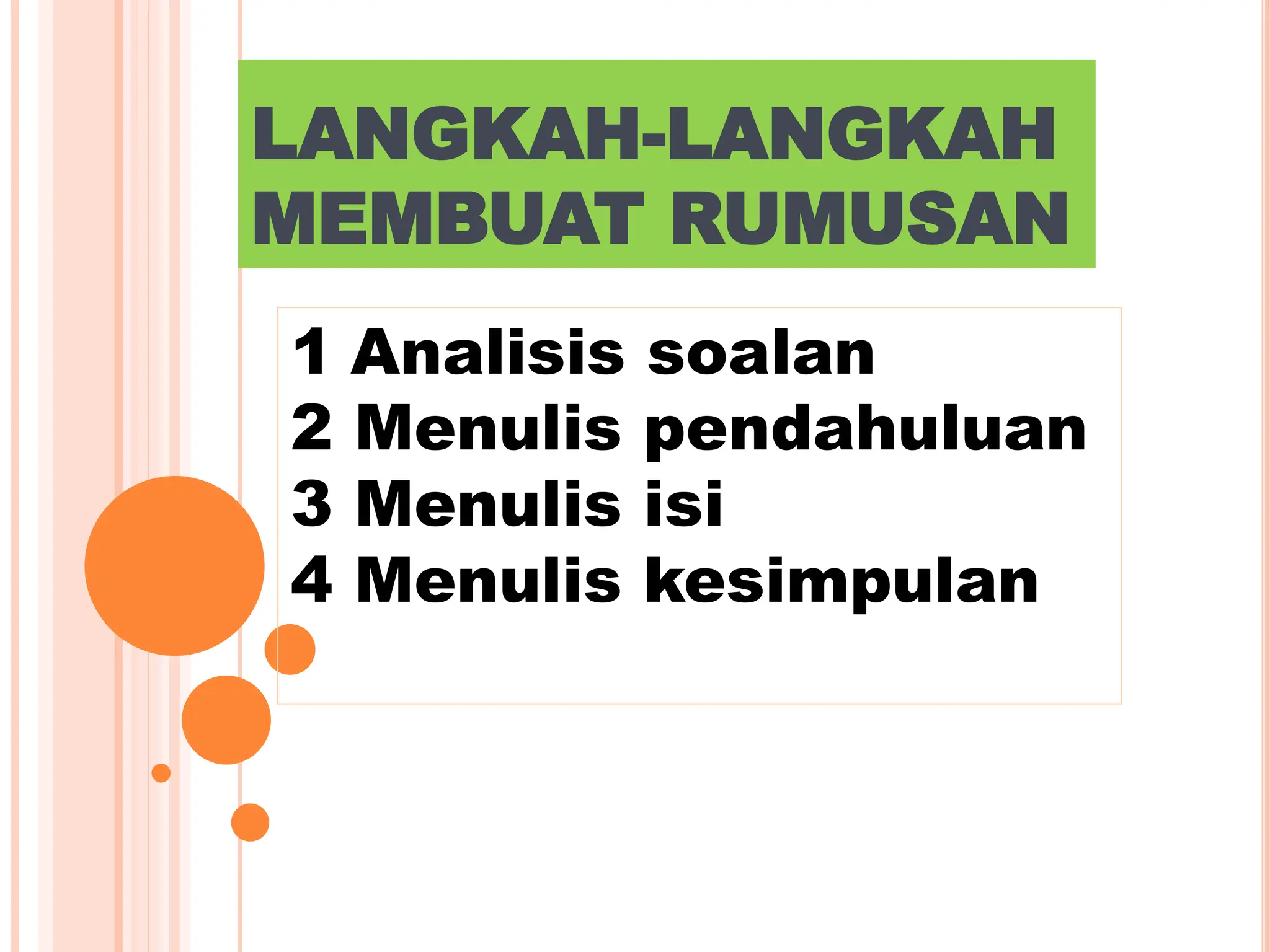 TEKNIK MENULIS RUMUSAN B MELAYU KERTAS 2 SPM | PPTX