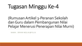 Rumusan artikel 3 | PPT