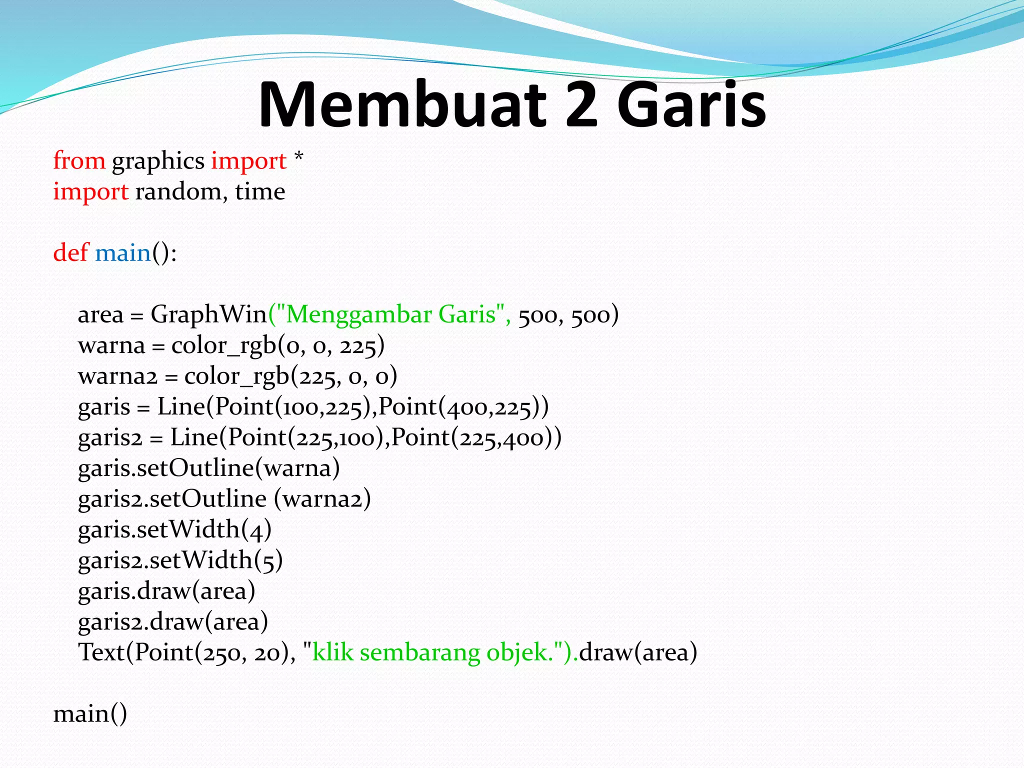 Rumus dasar python | PPTX