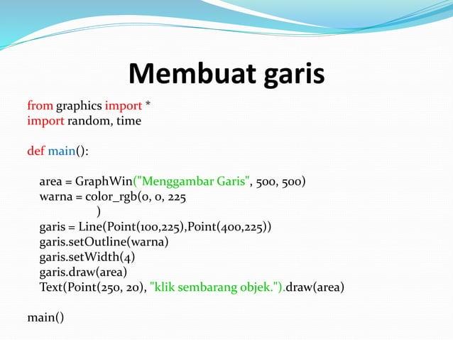 Rumus dasar python | PPTX