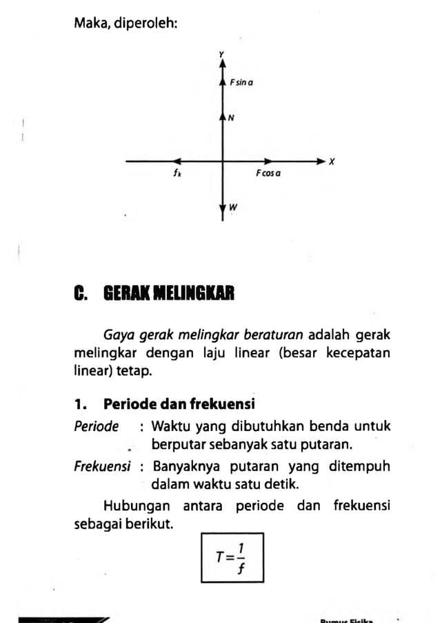 Rumus dinamika gerak lurus | PDF