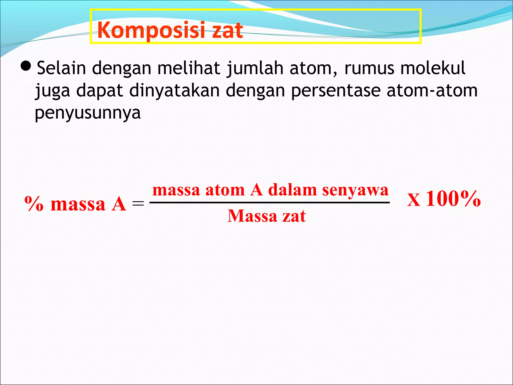 Rumus empiris dan rumus molekul ok | PPT