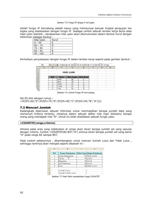 Rumus if pada exell2 | PDF
