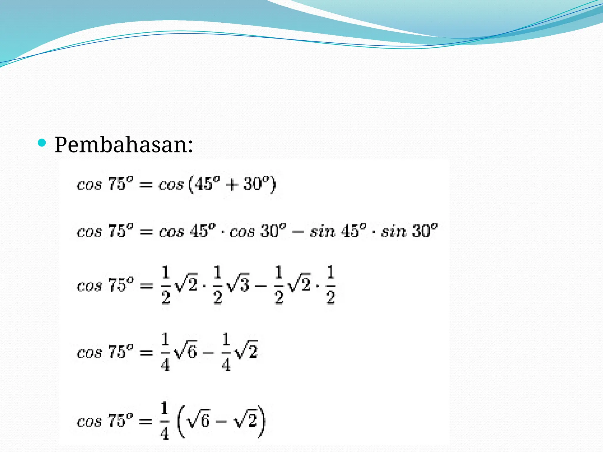 materi Rumus Jumlah dan Selisih Dua Sudut.pptx