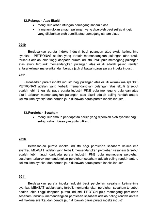 Rumus kekuatan dan kelemahan syarikat | DOCX
