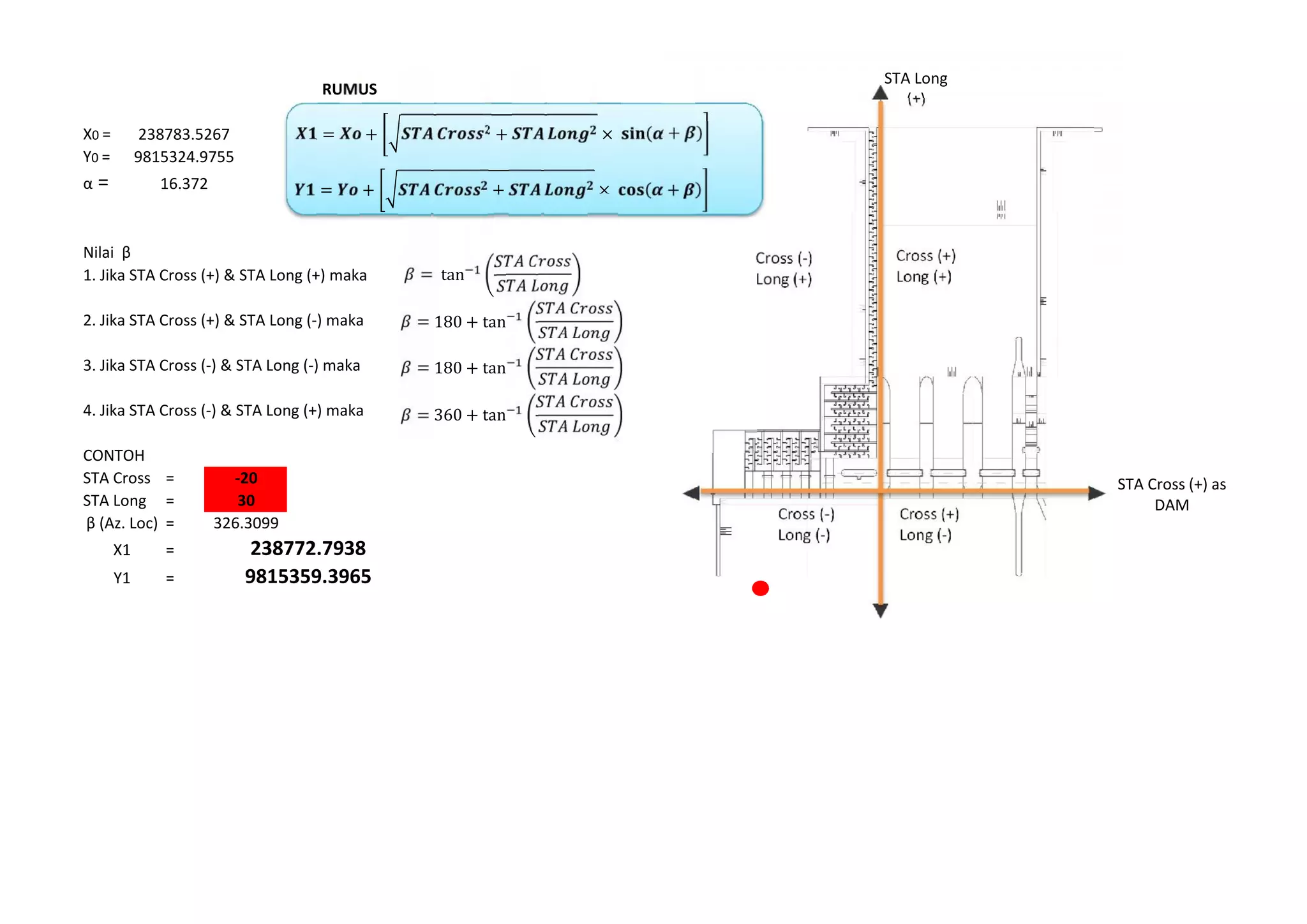 Rumus koordinat | PDF
