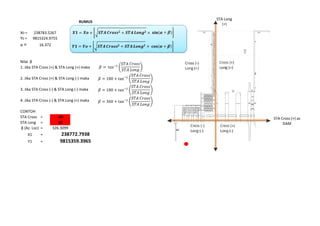 Rumus koordinat | PDF