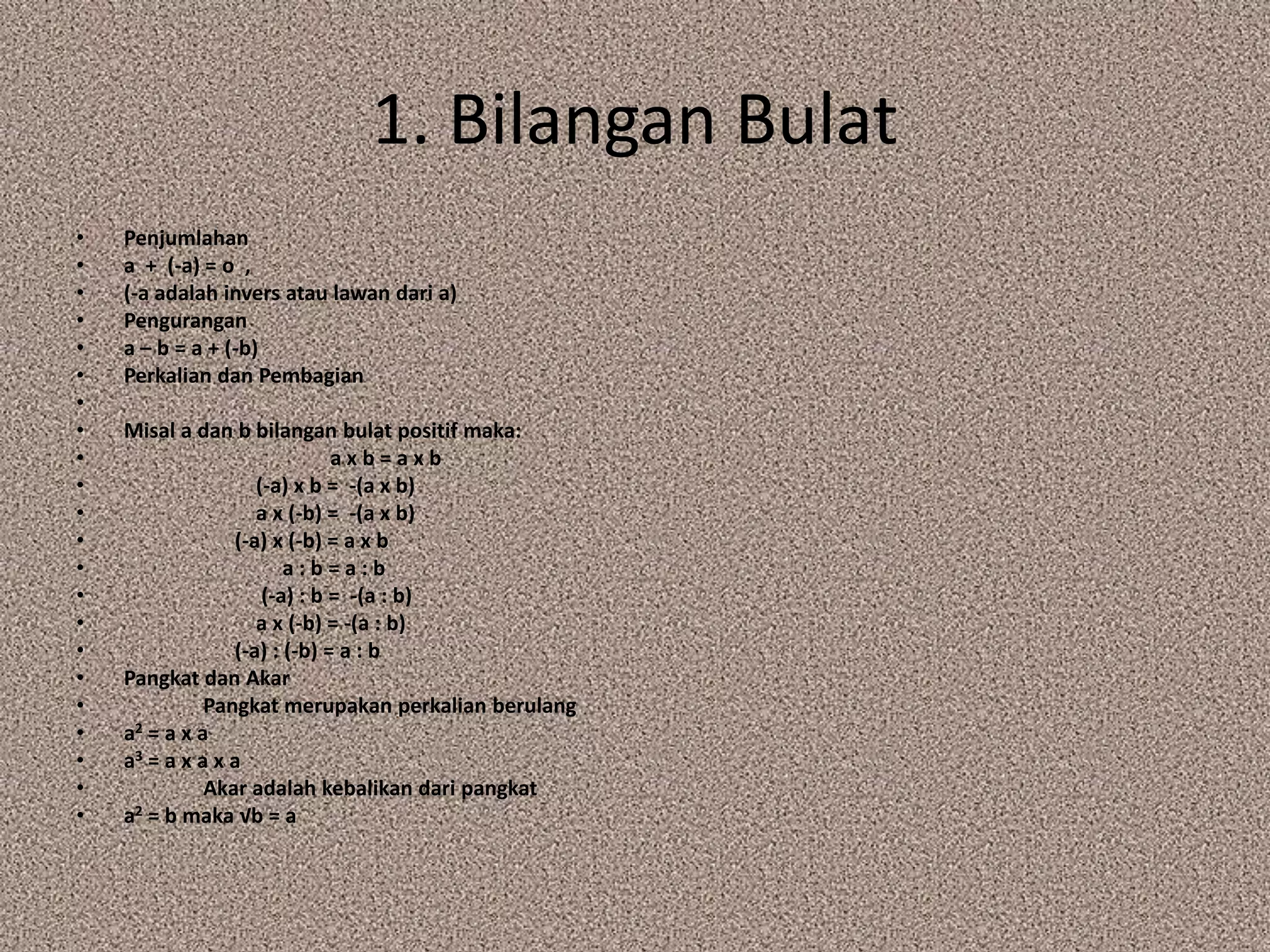 Rumus lengkap matematika | PPTX