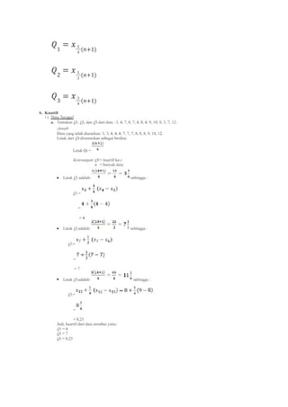 Rumus Sebaran Data Rumus Sebaran Data Rumus Sebaran Data | DOCX