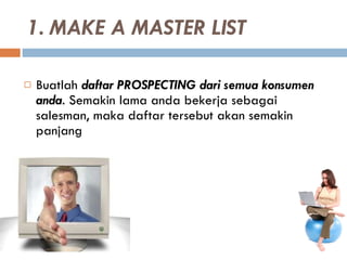 Rumus sukses salesman | PPS