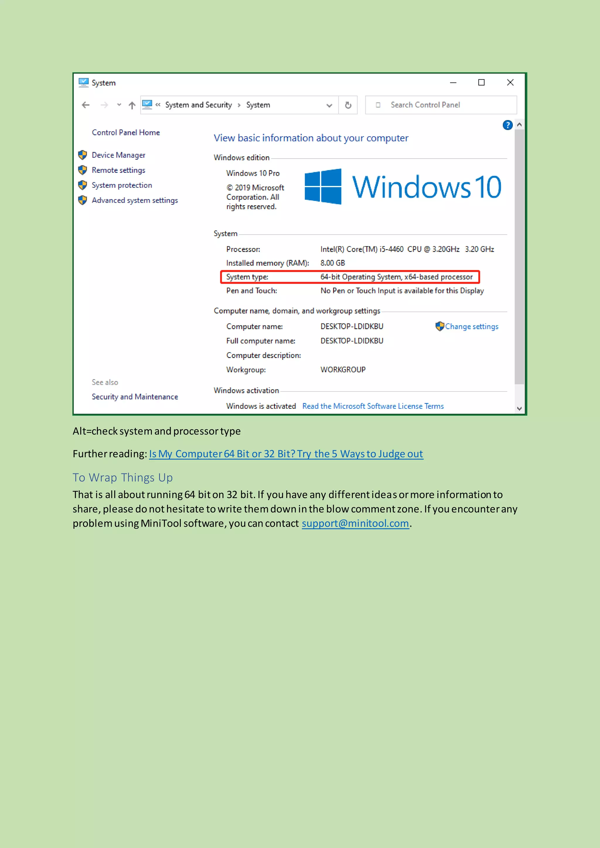 run 64 bit on 32 bit | PDF