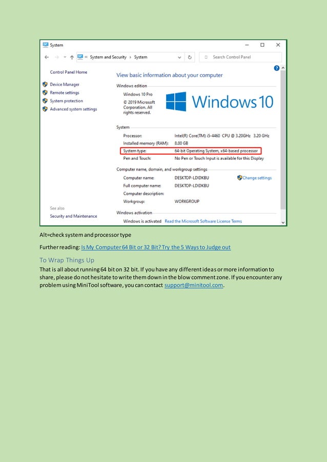 run 64 bit on 32 bit | PDF