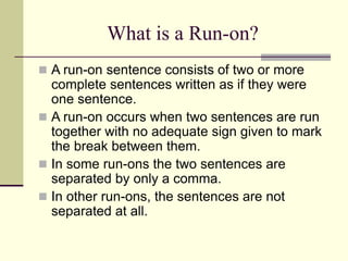 Run-Ons.ppt