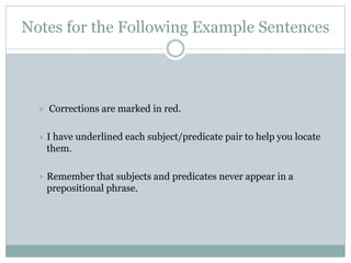 Run on sentences | PPT
