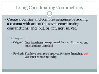 Run on sentences | PPTX