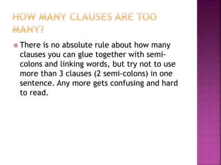 run-on sentences.pptx | Wedding | Personal Celebrations & Life Events