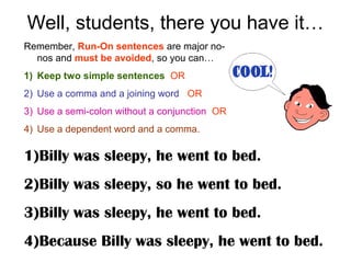 Run on sentences-ppt | PPT