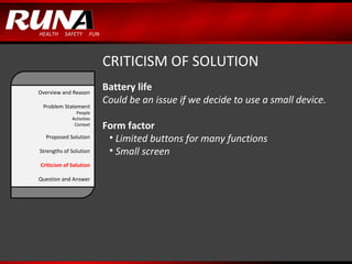 Runa Presentation (Final) Pptx | PPT | Running and Jogging | Fitness and Exercise