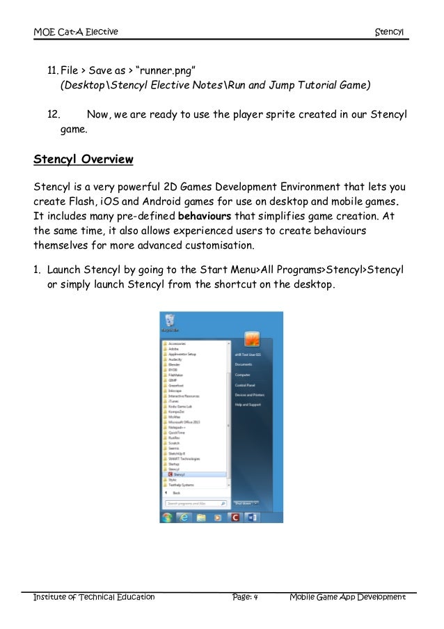 Stencyl tutorials - drosimply
